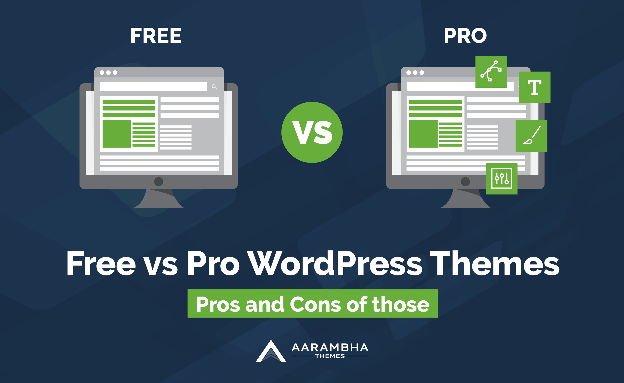 Aarambhathemes Free Vs Pro Wordpress Themes Pros And Cons